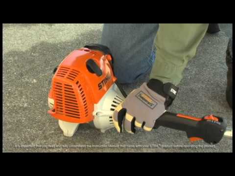 STIHL FS 100- How To Start