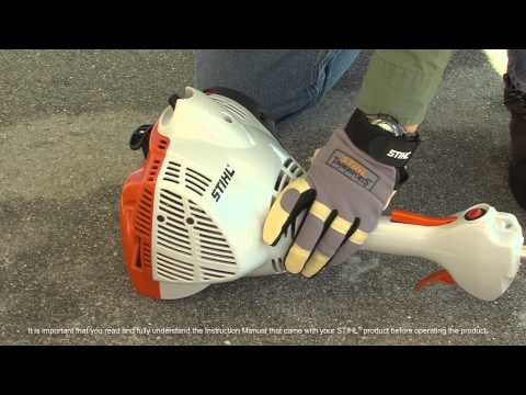 STIHL FS 40 C-E Trimmer - How to Start - STIHL MASTER